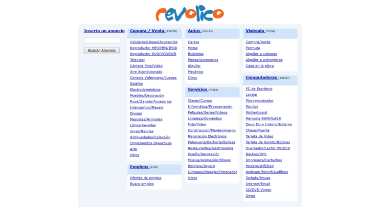 Revolico: Compra y Venta en Cuba, La Habana