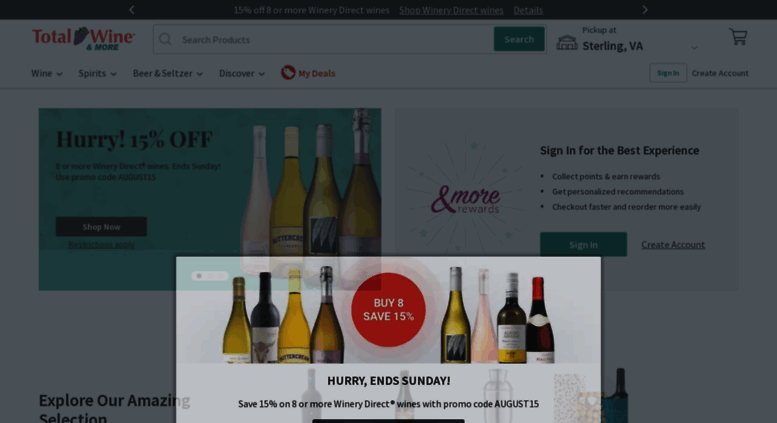 Access totalwine.com. Total Wine & More: Wine Store, Liquor Store ...