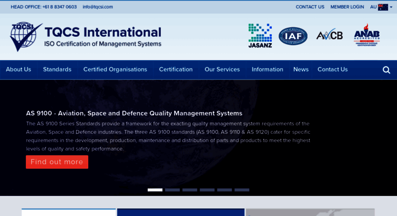 Access tqcsi.com. ISO Certification | Management Systems | 9001 | 14001 ...