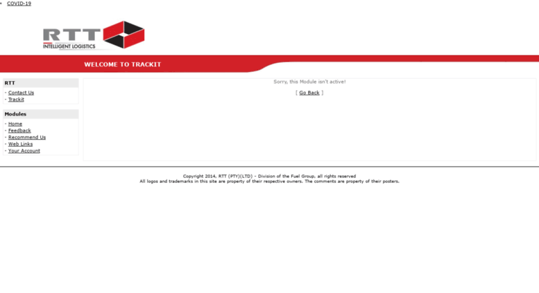 Access trackit.rtt.co.za. Leap Login