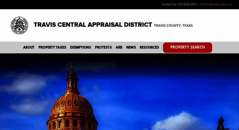 Access traviscad.org. TRAVIS CENTRAL APPRAISAL DISTRICT