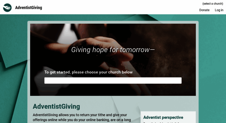 Access treasurers.adventistgiving.org. AdventistGiving