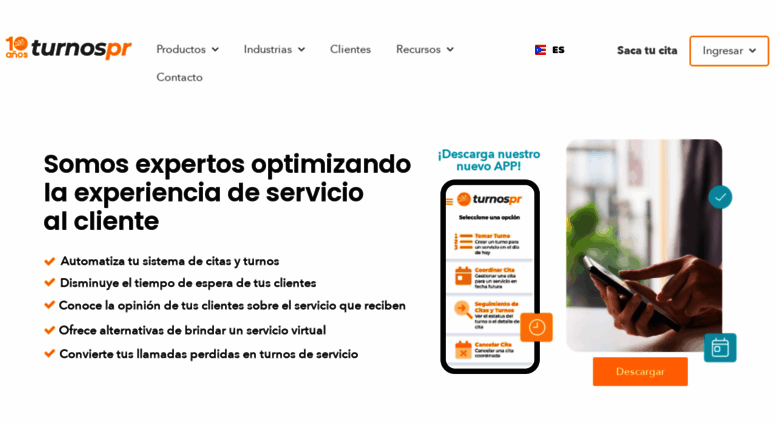 Access turnospr.com. TurnosPR