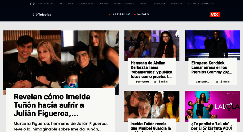 Access tvolucion.esmas.com. Televisa | Sitio Oficial