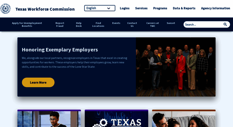 Access twc.state.tx.us. Texas Workforce Commission | Welcome, we're ...