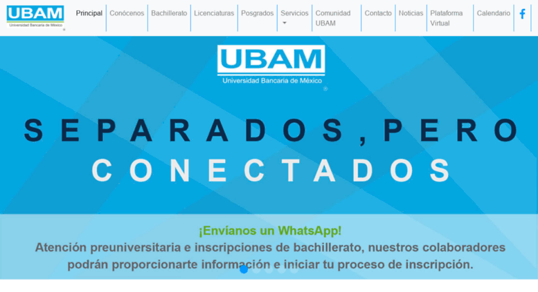 Access ubam.edu.mx. UBAM