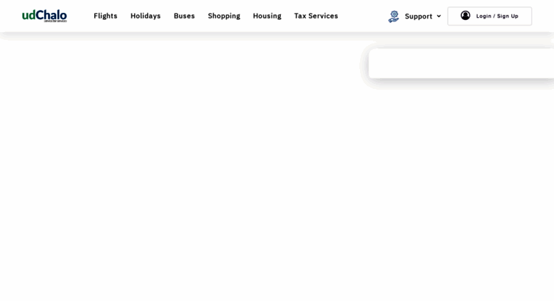 Access udchalo.com. udChalo™ - All Defence Air Fares on One Platform.