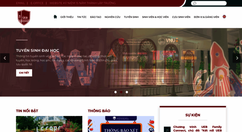 Access ueb.vnu.edu.vn. Trường Đại học Kinh tế - Đại học Quốc gia Hà Nội ...