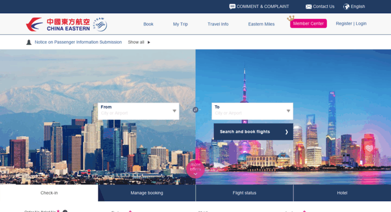 Access us.ceair.com. China Eastern Airline-US Official Site：Airline ...