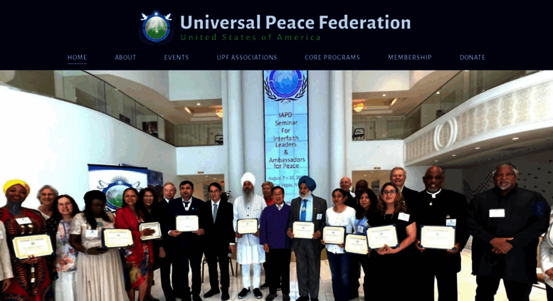 Access us.upf.org. Universal Peace Federation USA » Universal Peace ...