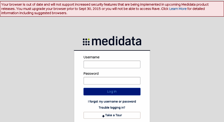 Access validation.imedidata.net. iMedidata | Login