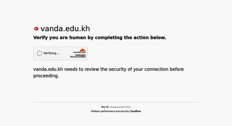 Access vanda.edu.kh. Vanda Institute – Institute Cambodia