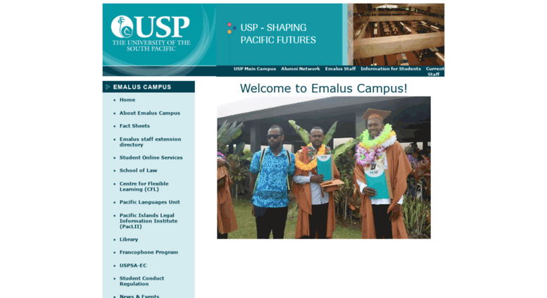 Access vanuatu.usp.ac.fj.