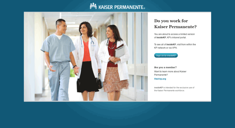 Access vine.kp.org. MyKP Home