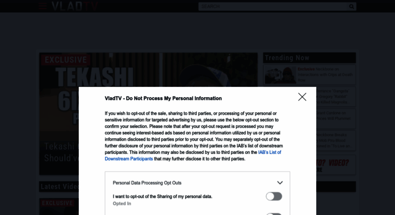 Access vladtv.com. VladTV // World's Leader in Urban News