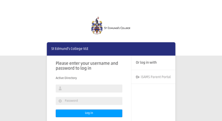 Access vle.stedmundscollege.org. Login - St Edmund's College VLE