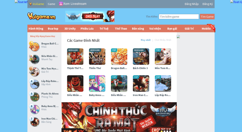 Access vuigame.vn. VuiGame.vn | Vui Hơn Với Vui Game