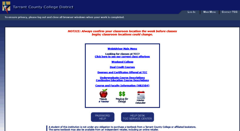Access wa.tccd.edu. WebAdvisor
