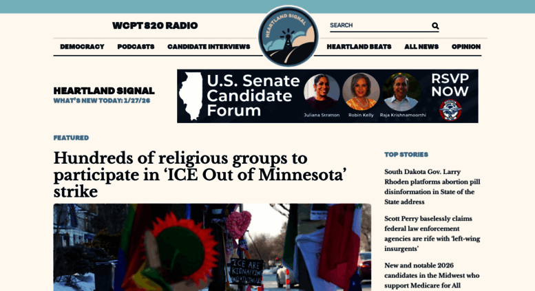 Access wcpt820.com. WCPT 820 AM – Chicago's Progressive Talk | WCPT-AM