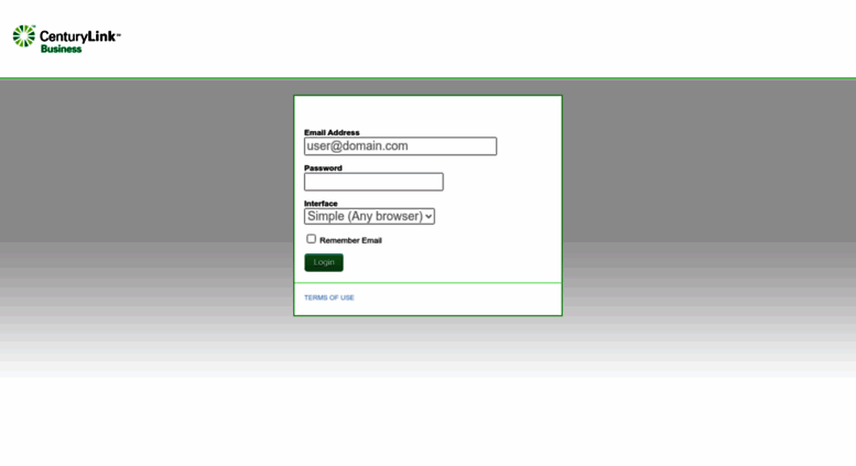 Access webmail.centurylinkoffice.net. CenturyLink WebMail 7.5