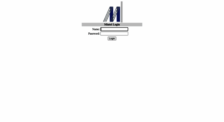 Access webmail.mintel.net. Mintel - Login