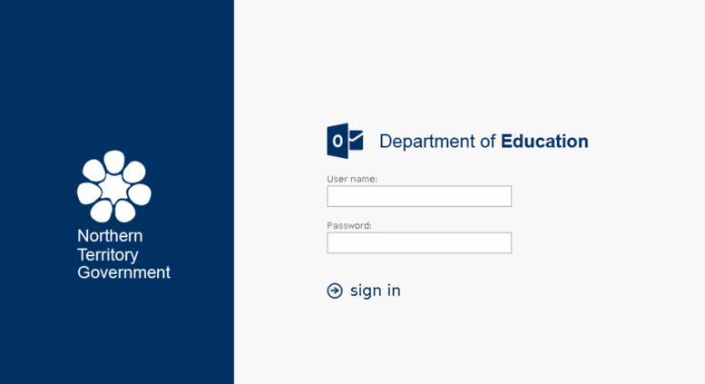 Access webmail.ntschools.net. Outlook Web App