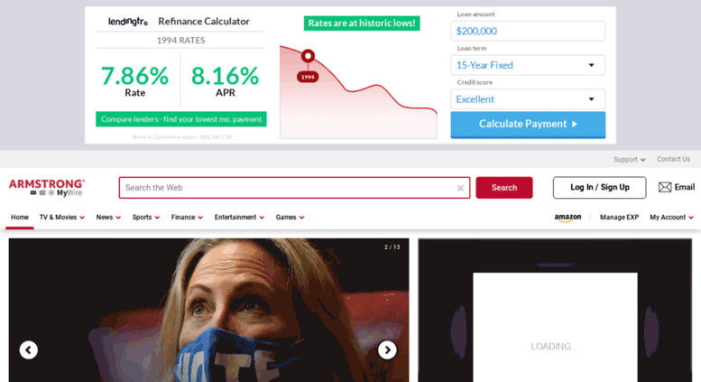 Access webmail2.armstrongmywire.com. Home - Welcome to Armstrong MyWire