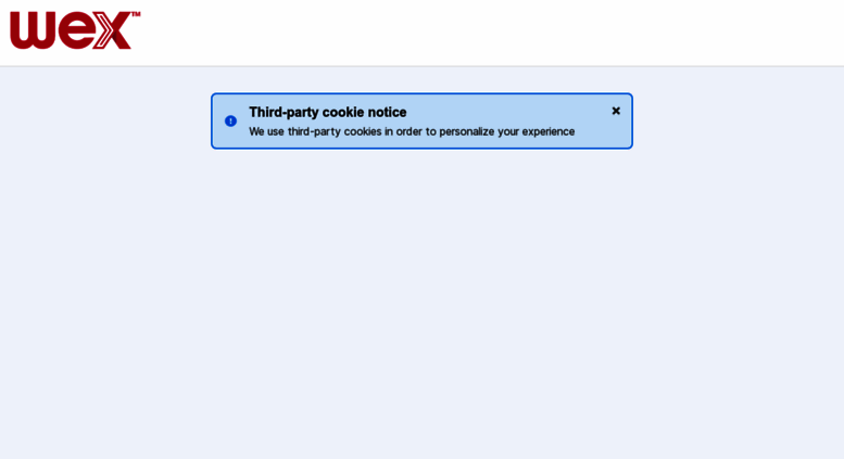 Access wexonline.com. WEXOnline Client Login