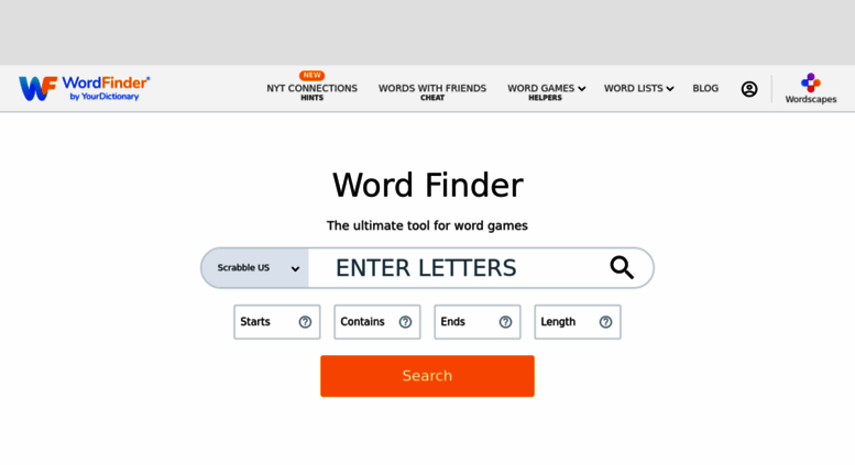 Access Wordfinder yourdictionary Scrabble Word Finder Words With 