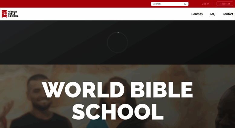 Access worldbibleschool.org. World Bible School