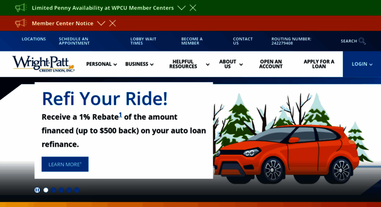 Access wpcu.coop. Wright-Patt Credit Union | Serving Dayton, Columbus ...