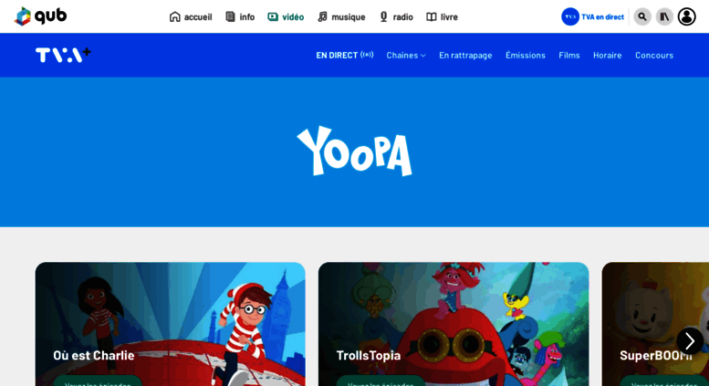 Access yoopa.ca. yoopa.ca