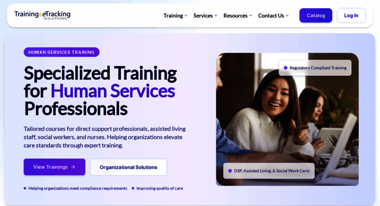 Access yourtrainingprovider.com. Training & eTracking Solutions ...