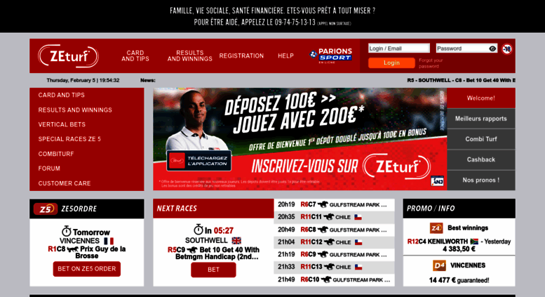Access zeturf.fr. ZEturf - Paris hippiques, programme des courses et ...